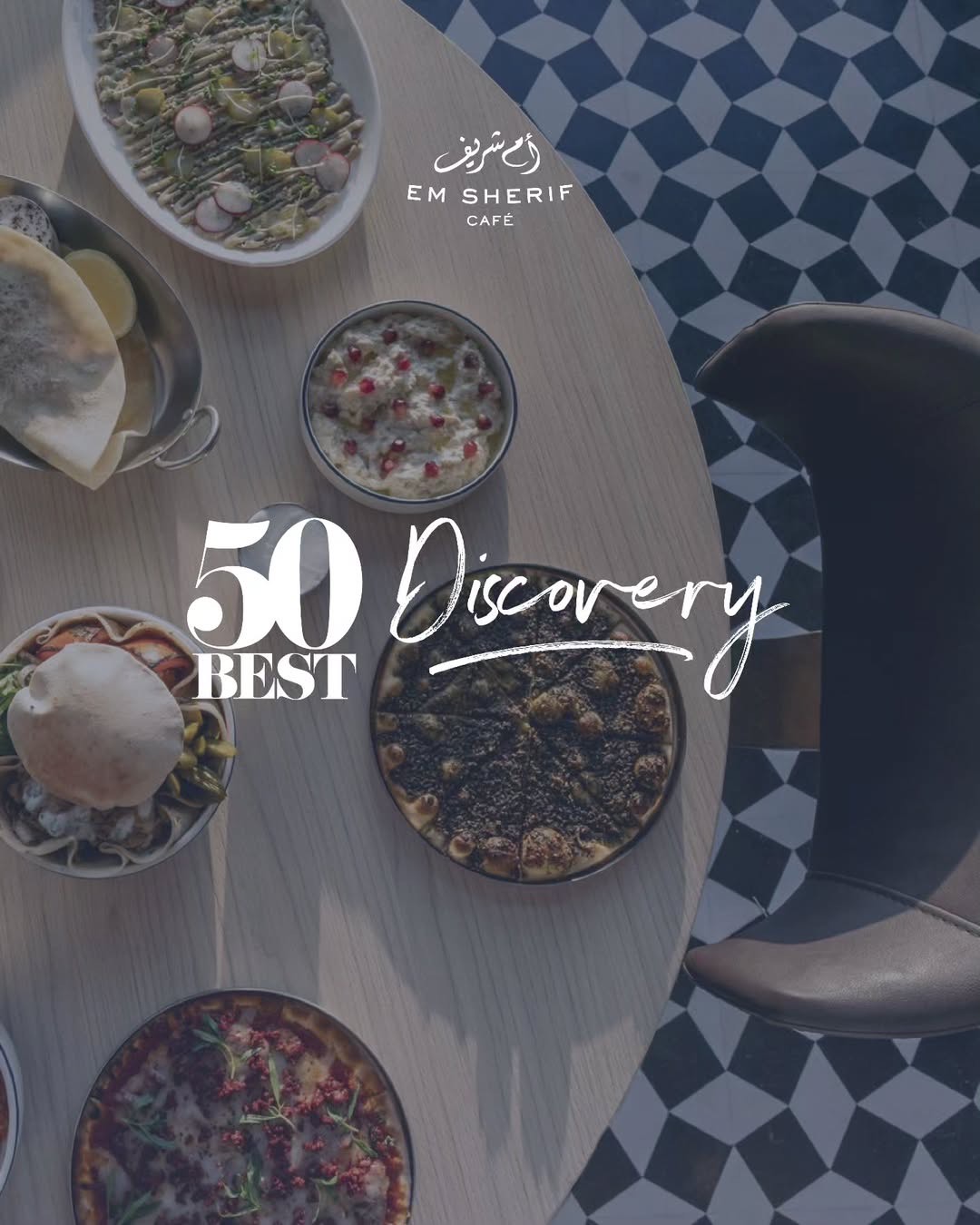 Em Sherif Cafe Amman has been listed in the 50 Best Discovery - Em ...